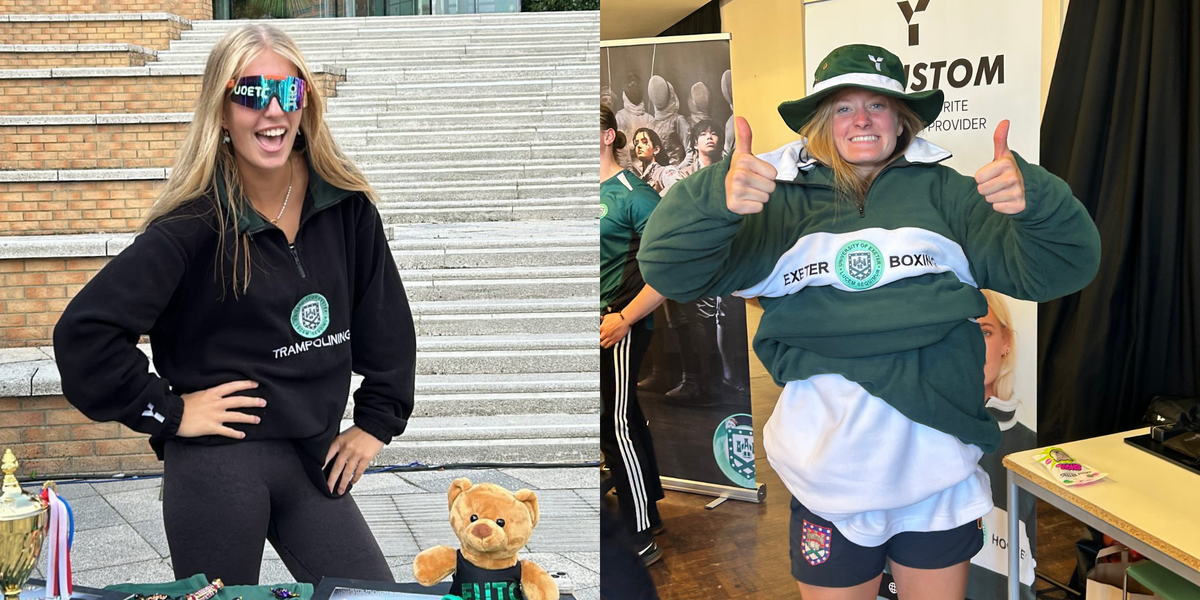 Y1 Custom at Exeter University Sports Freshers Fair: Kicking-Off 2024 ...